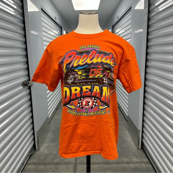 Shirts | Y2k Prelude Two Side Graphic Racing Eldora Tee Shirt M | Poshmark